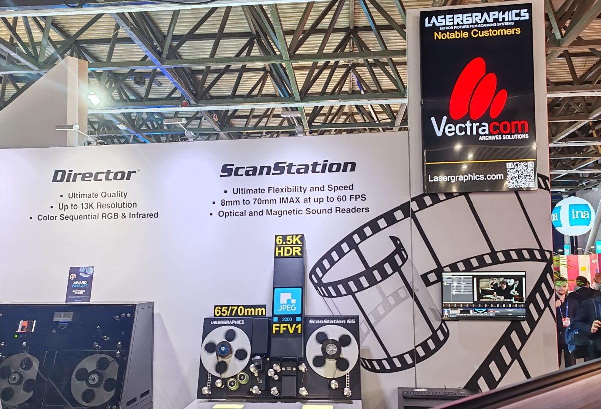 IBC 2024- Lasergraphics - Cinetech UK : une essuyeuse de bandes vidéo et de nouveaux codecs pour ...